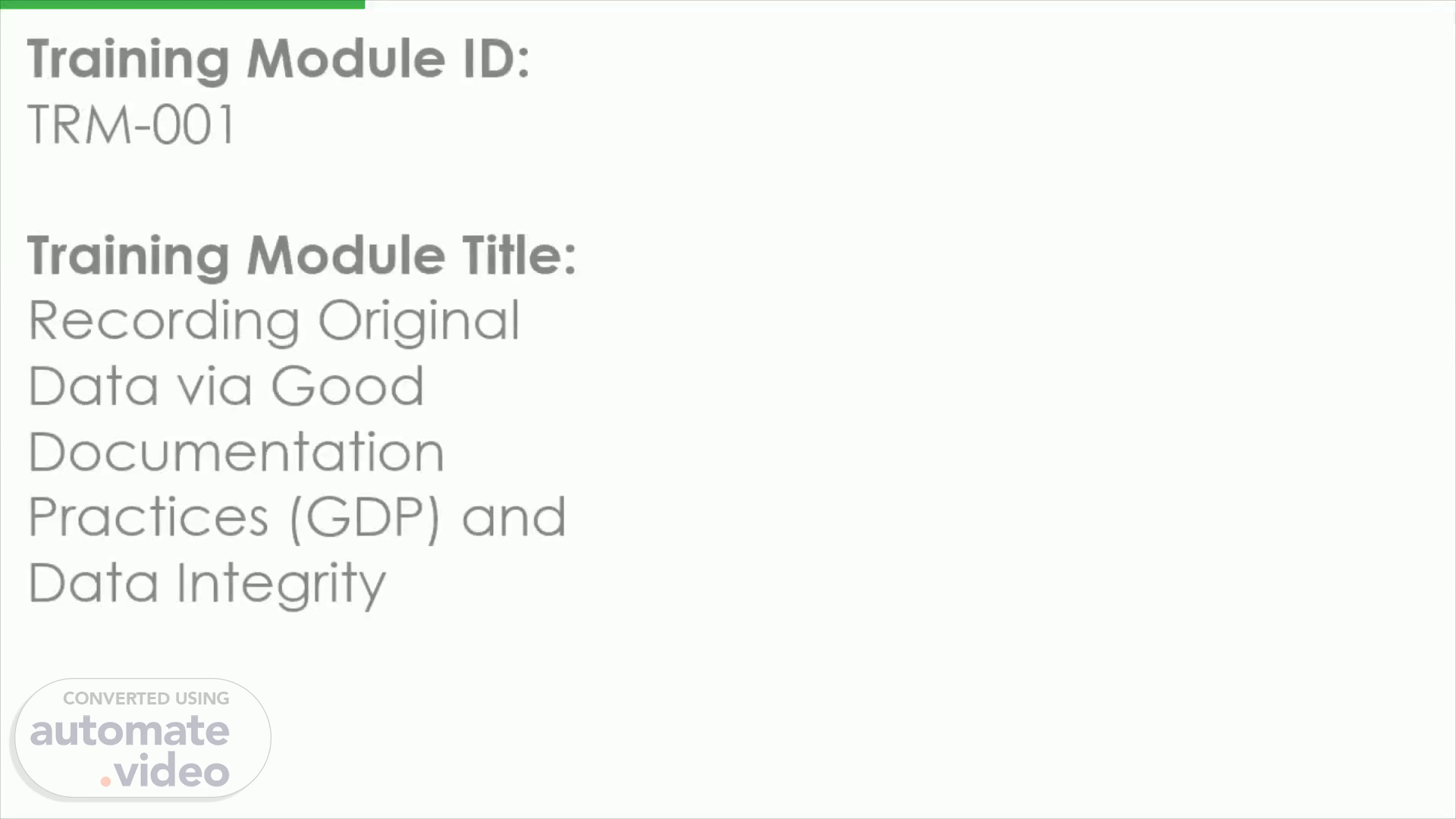 PowerPoint Presentation | Automate.video