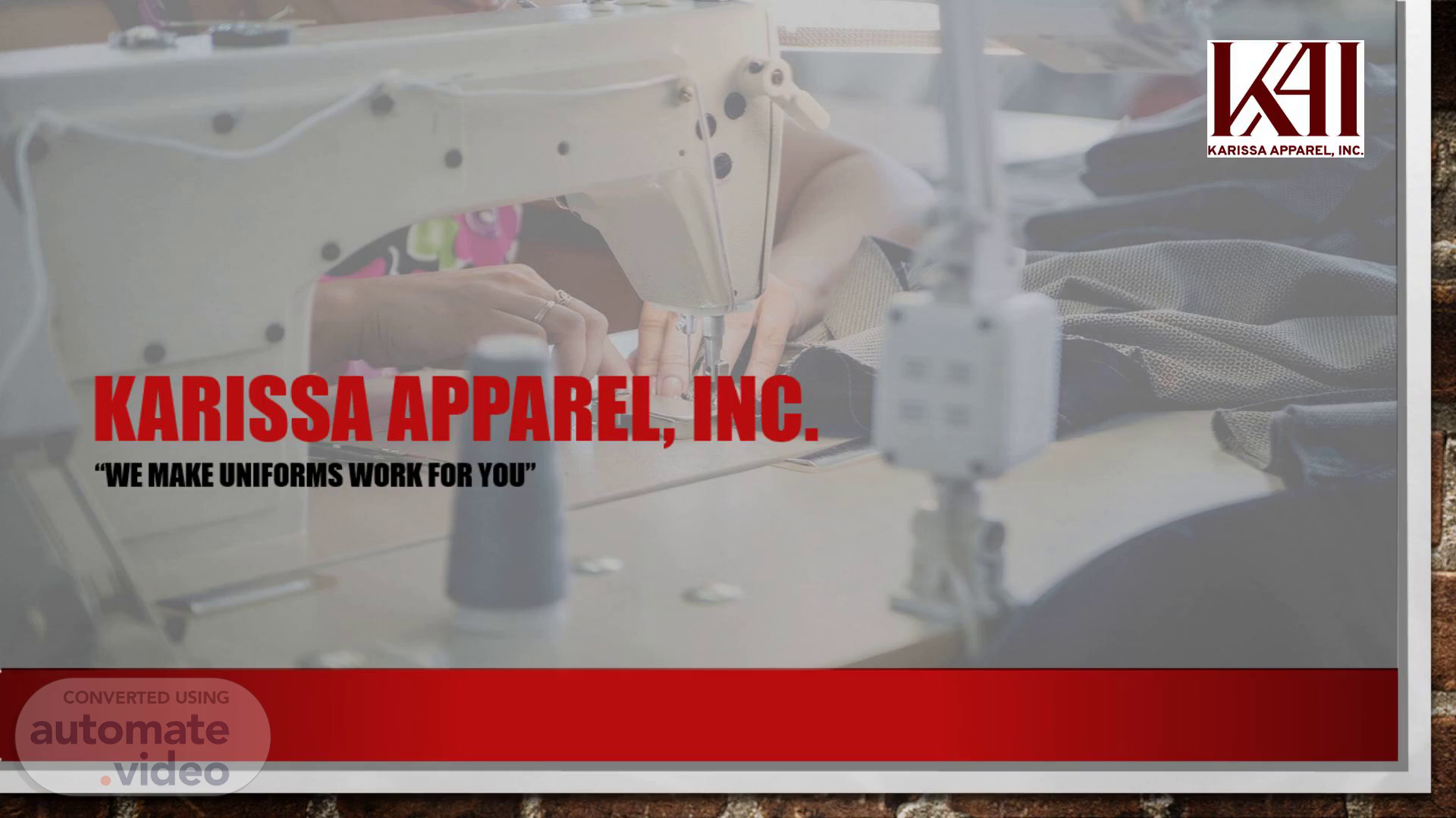 KARISSA APPAREL, INC. | Automate.video