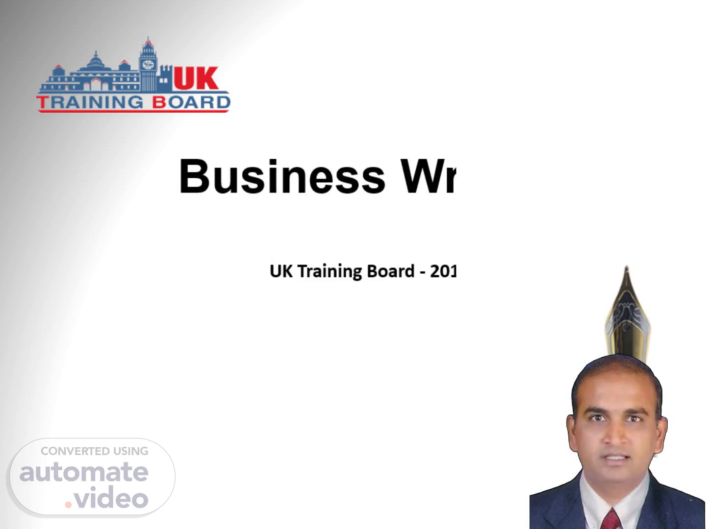 PowerPoint SlidesBusiness Writing 22245 | Automate.video