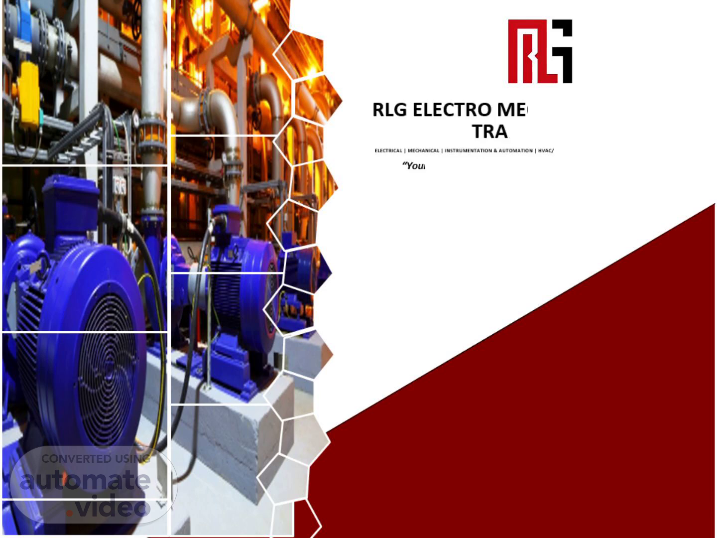 RLG ELECTRO MECHANICAL | Automate.video